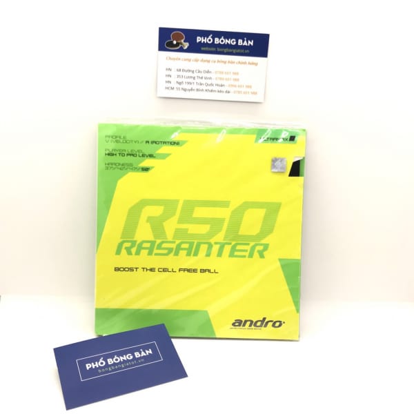 Mặt Vợt Andro Rasanter R50 | BÓNG BÀN GIÁ TỐT