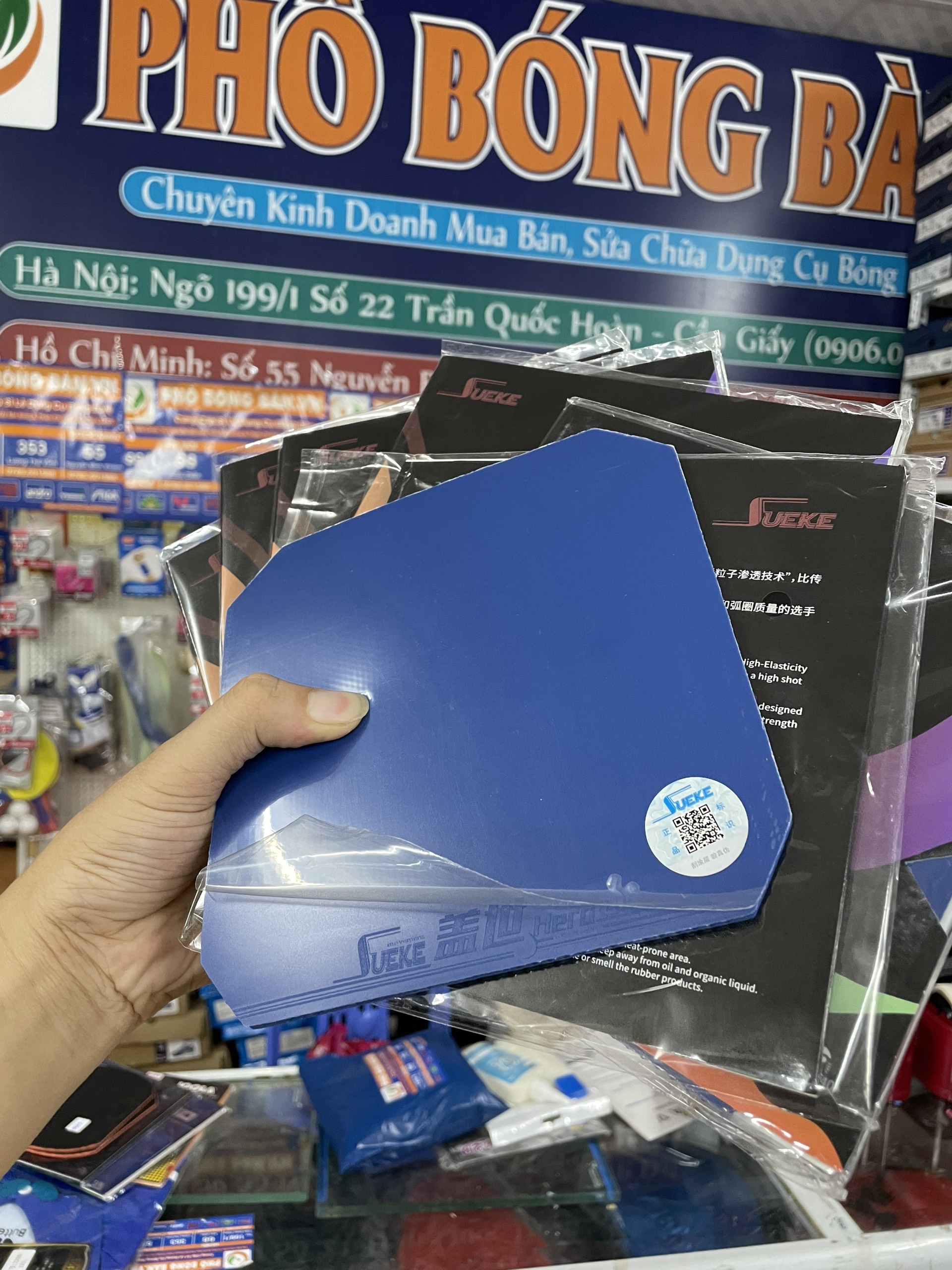 Sueke Hero blue | BÓNG BÀN GIÁ TỐT